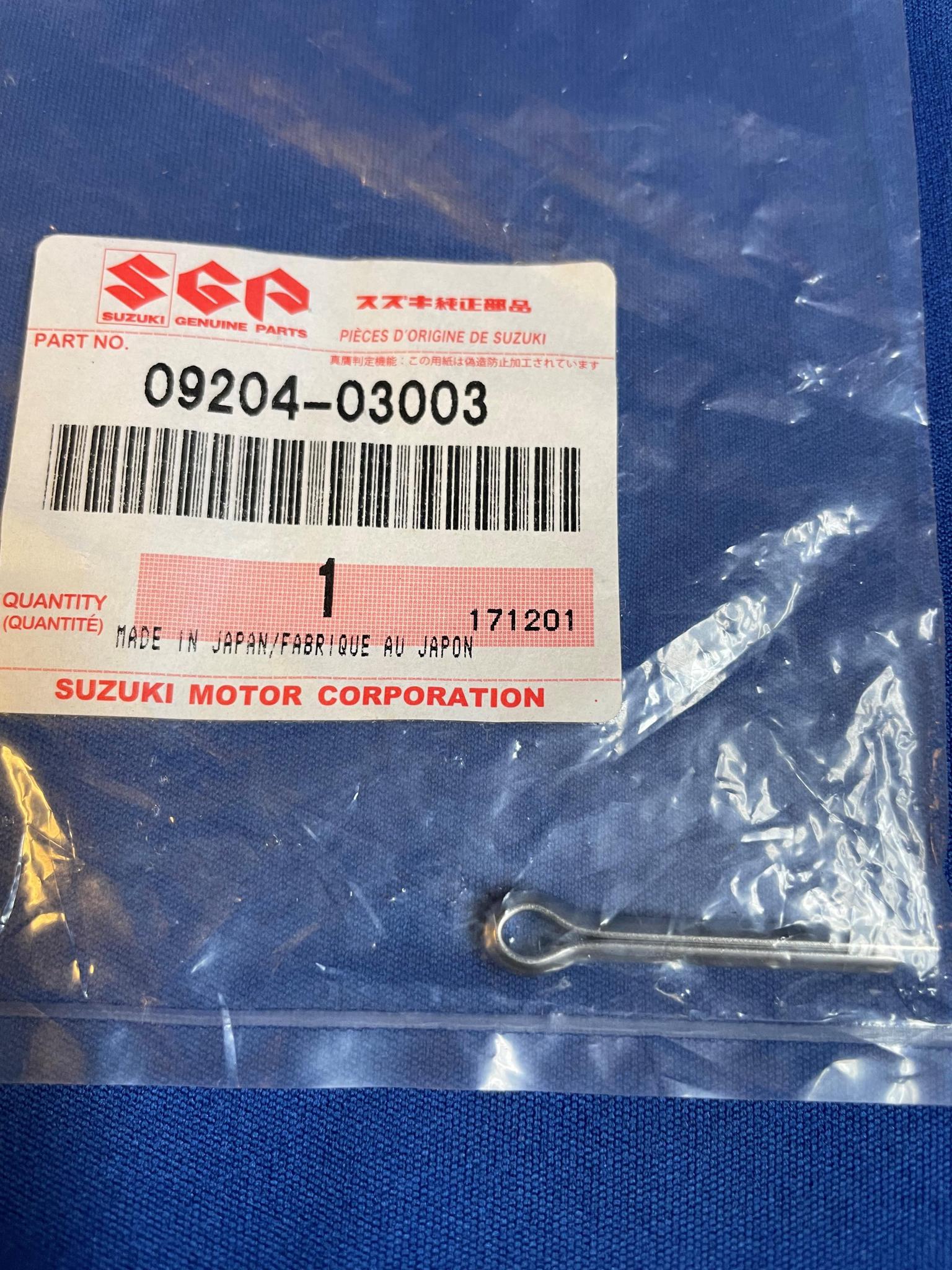SUZUKI .PIN COTTER 09204-03003 – LEVEL 10 PERFORMANCE MOTORSPORTS