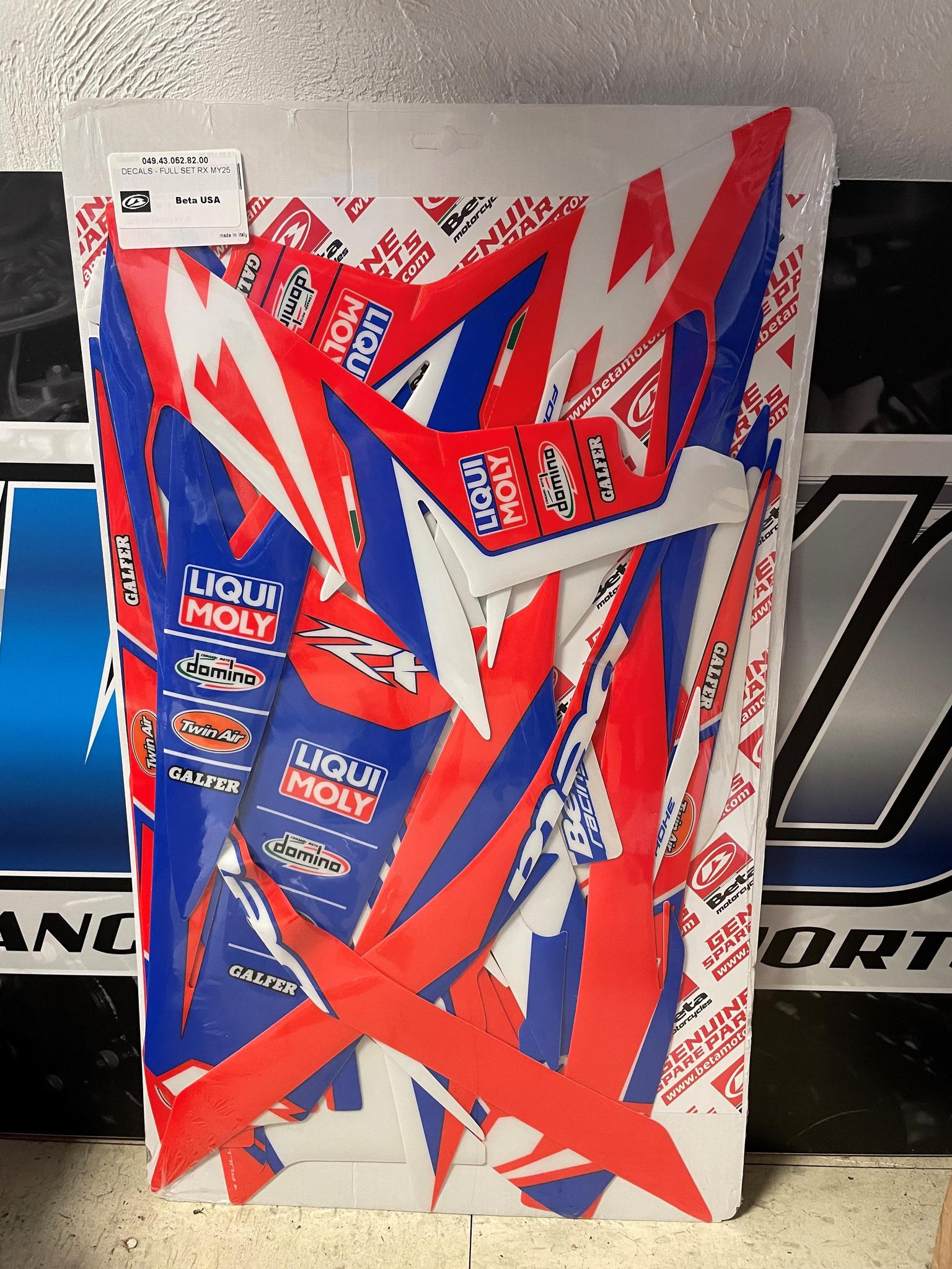 DECALS - FULL SET RX MY25 049.43.052.82.00 – LEVEL 10 PERFORMANCE ...